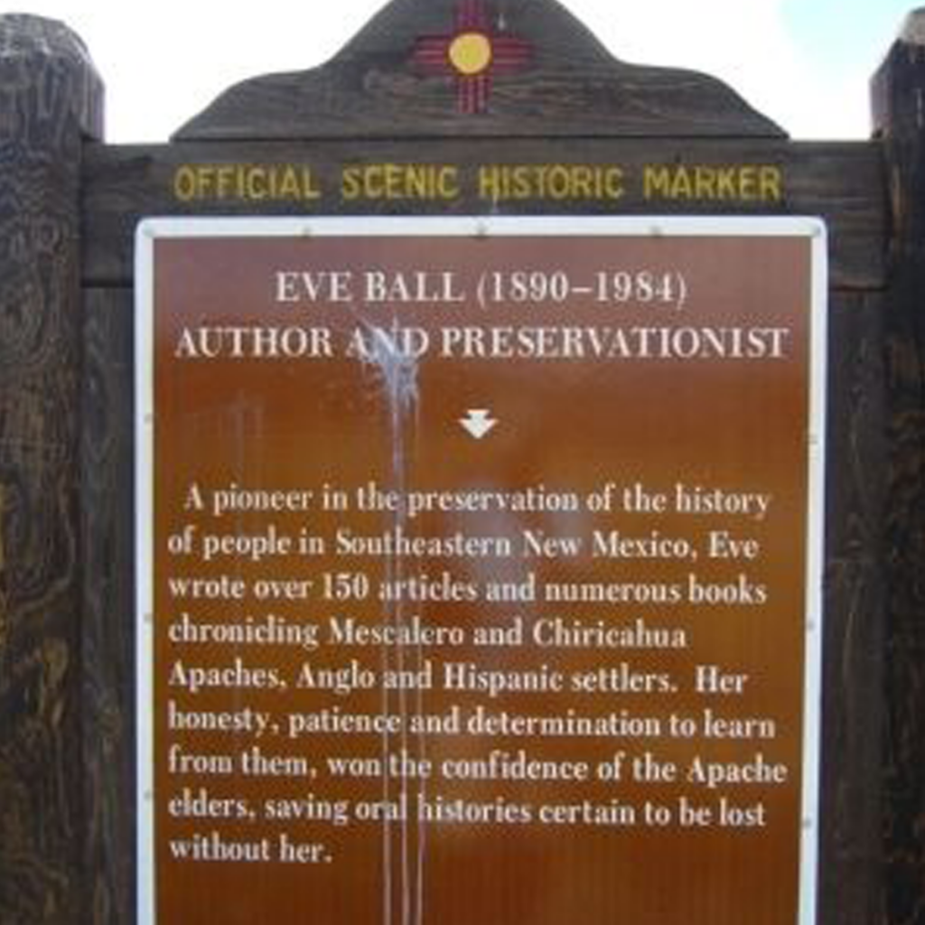 Eve Ball - New Mexico Historic Women Marker Program